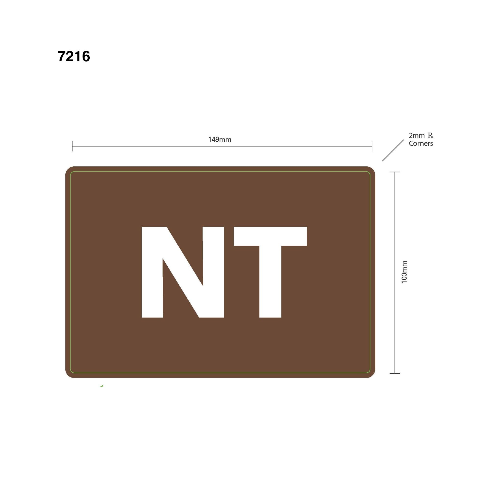 States Labels 100mm x 149mm (1000/roll) - NT - insignia