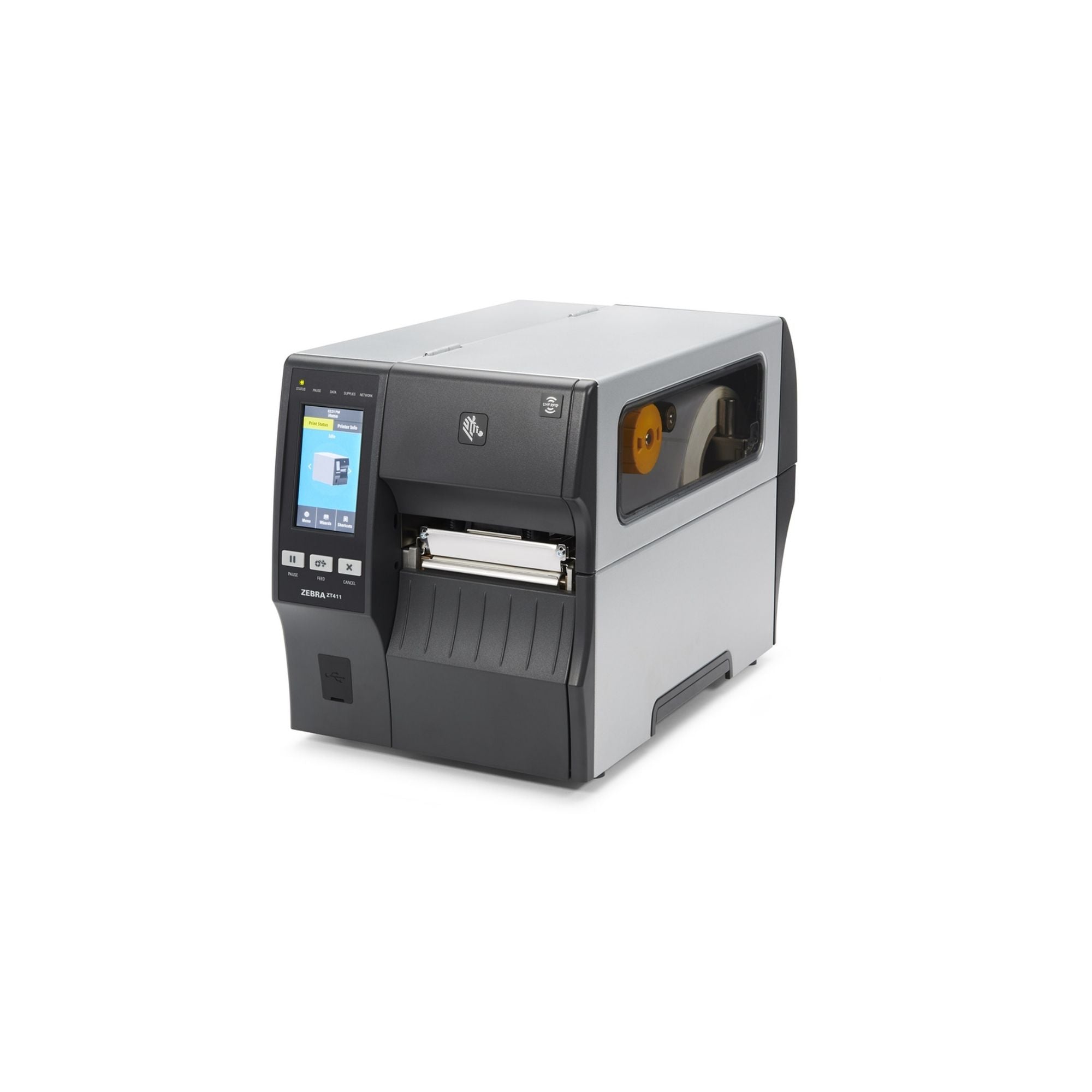 Zebra ZT411 4-inch 203dpi TT/TD Industrial Label Printer Touch USB/ETH ...